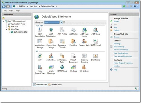 IIS 7.0 New features at CodeKicks.com - Focus on Microsoft Technologies